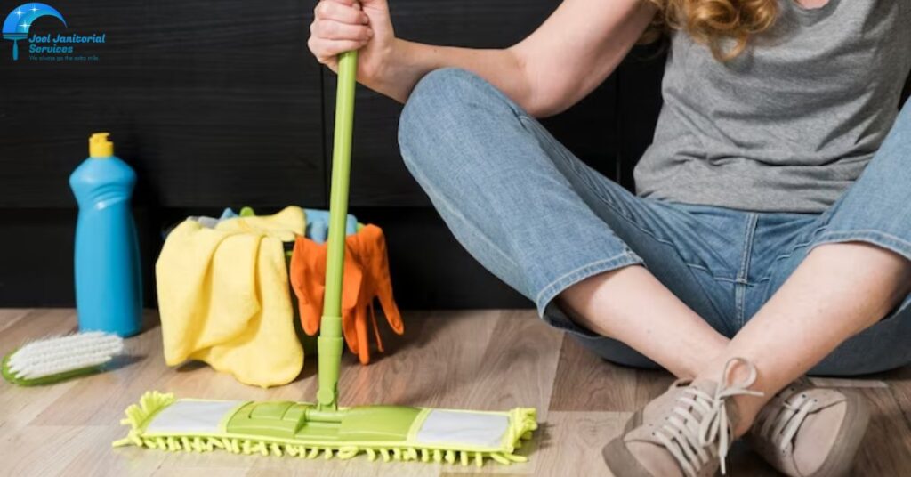 What are the 6 main stages of effective deep cleaning?
